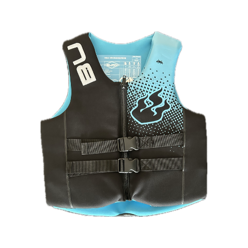 Burn Ski Vest Blue Black Neoprene – MARINE AFRICA